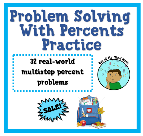 Problem Solving with Percents Practice - Amped Up Learning