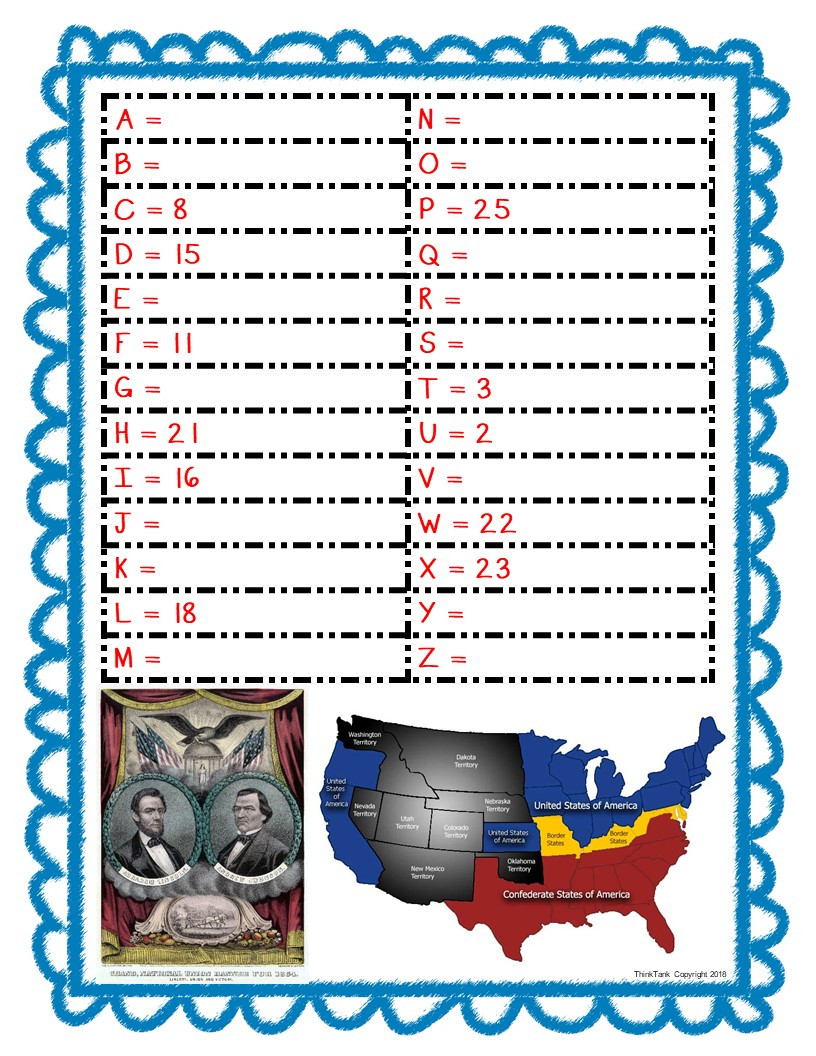 Civil War Reconstruction ESCAPE ROOM! - Amped Up Learning