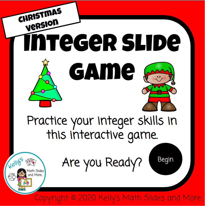 Integer Slide Game