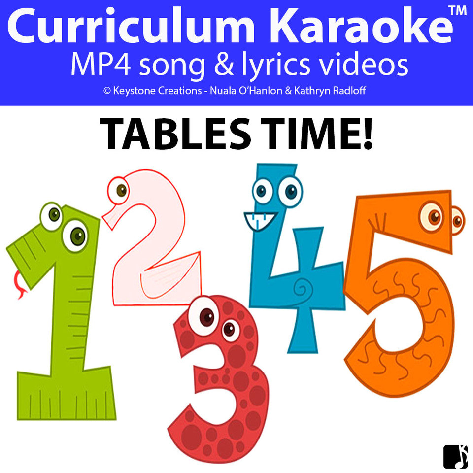 '7 TIMES TABLE' ~ Curriculum KARAOKE™ SONG VIDEO - Amped Up Learning