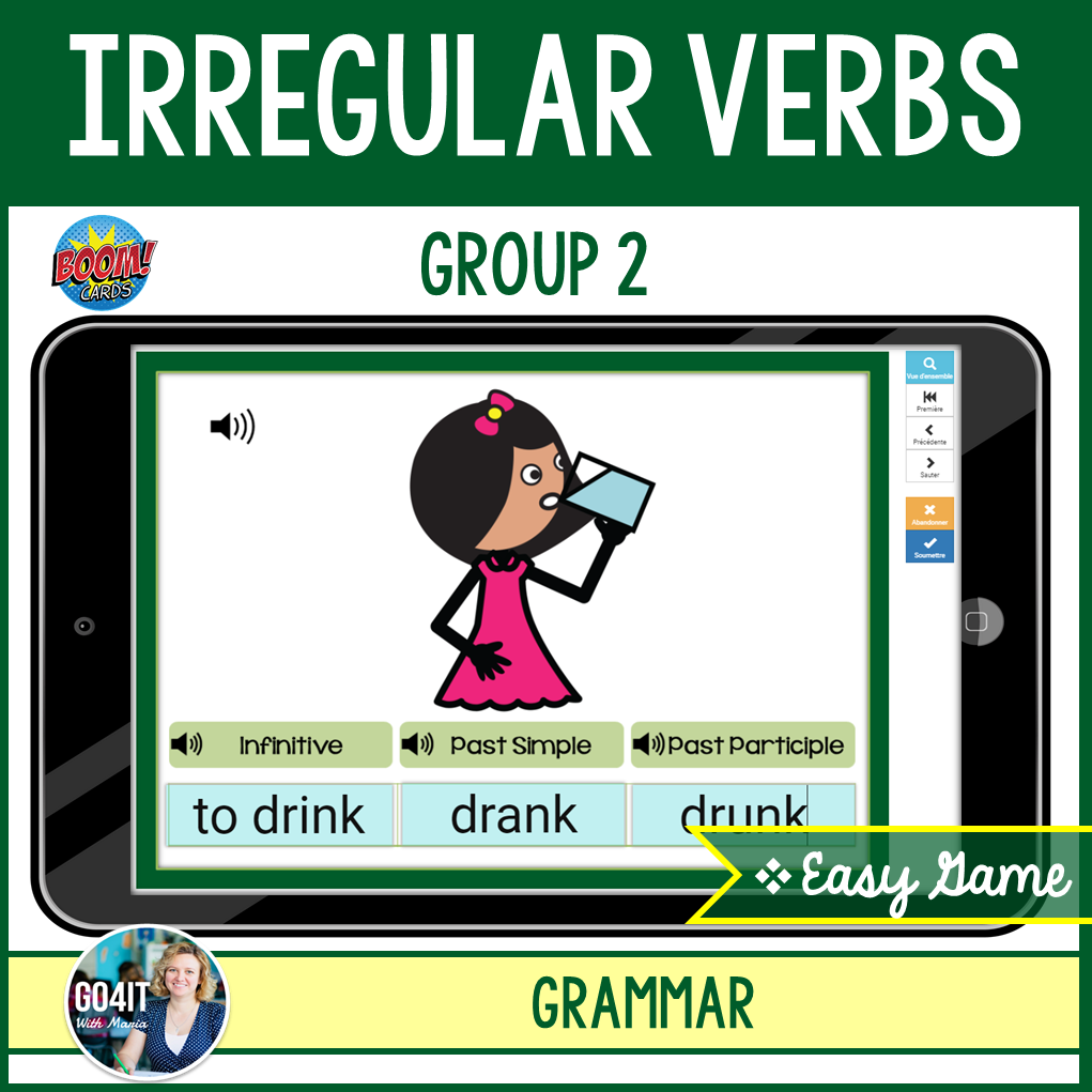 Irregular Verbs - Amped Up Learning
