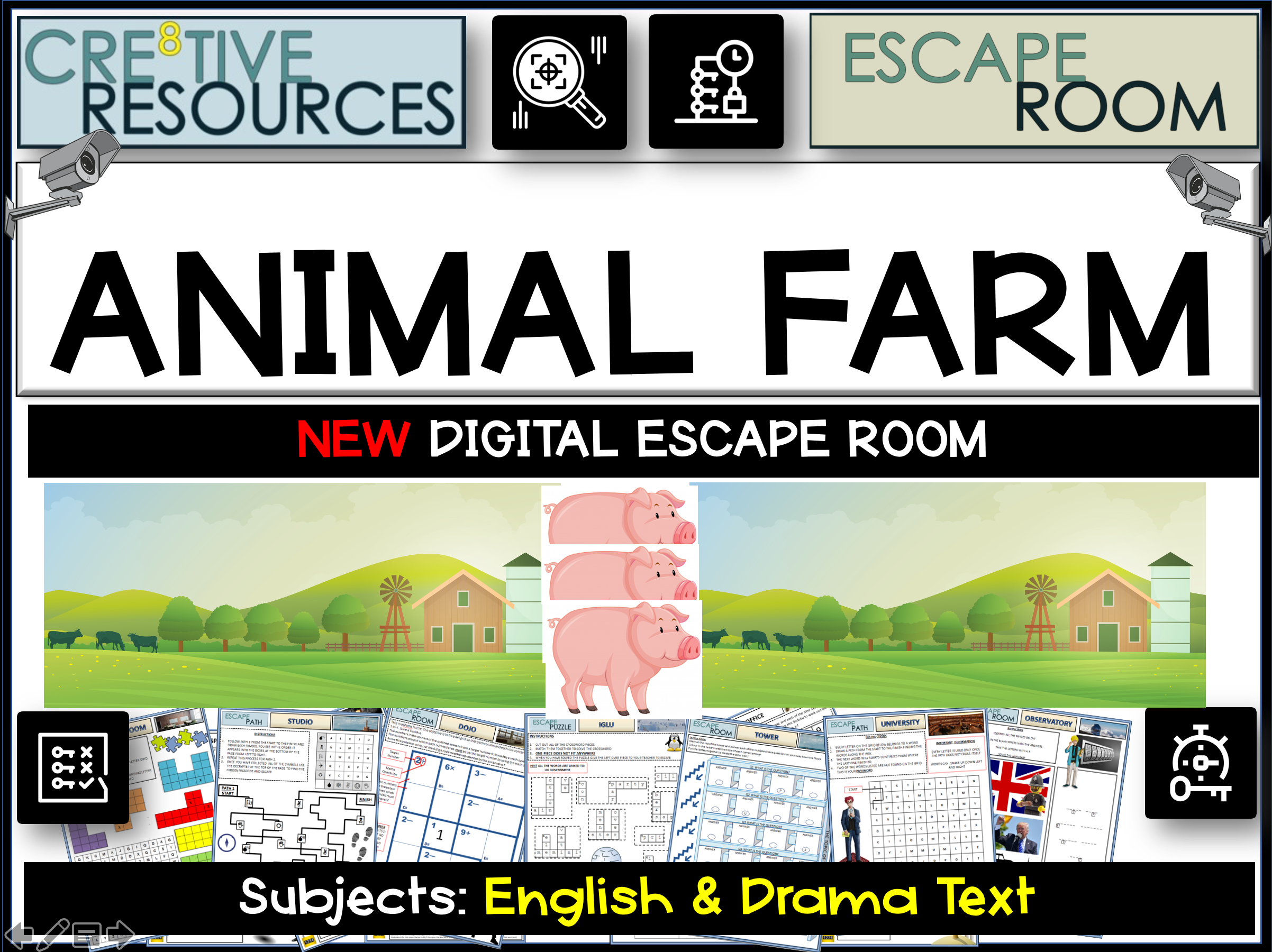 Animal Farm Escape Room