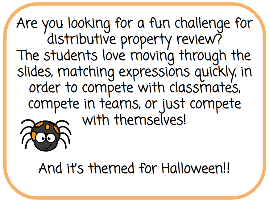 Distributive Property Lesson - with variables - Digital - Amped Up Learning