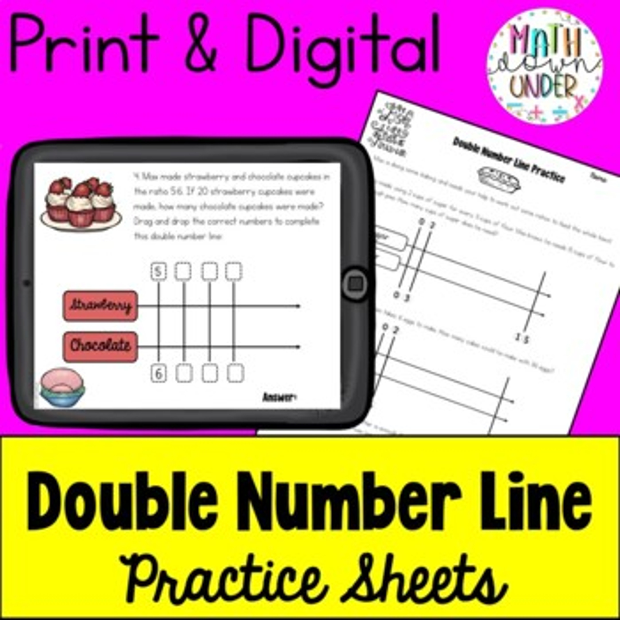 Ratios Double Number Line Practice Ratios Double Number Line Practice