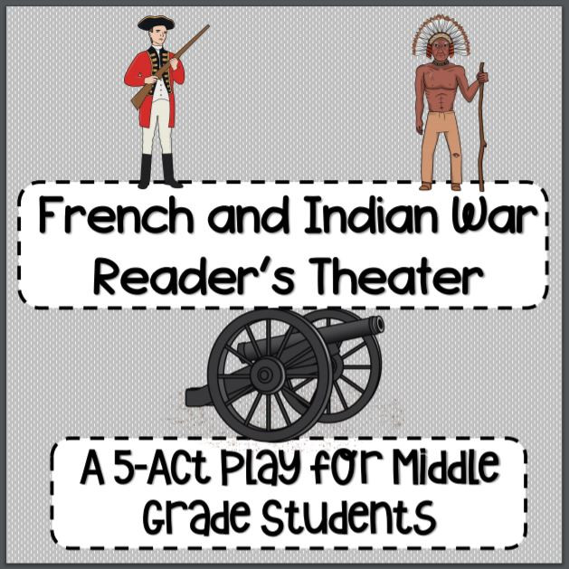 French and Indian War Reader's Theater - Amped Up Learning