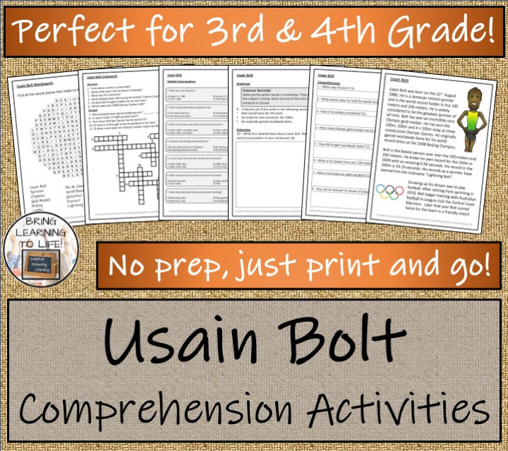 Graphing Usain Bolt - Amped Up Learning