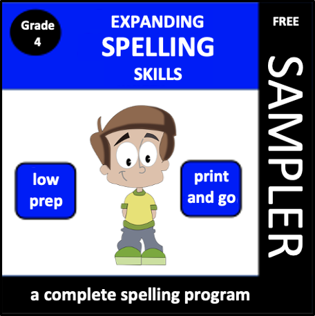 Expanding Spelling Skills: Grade 4 Sampler