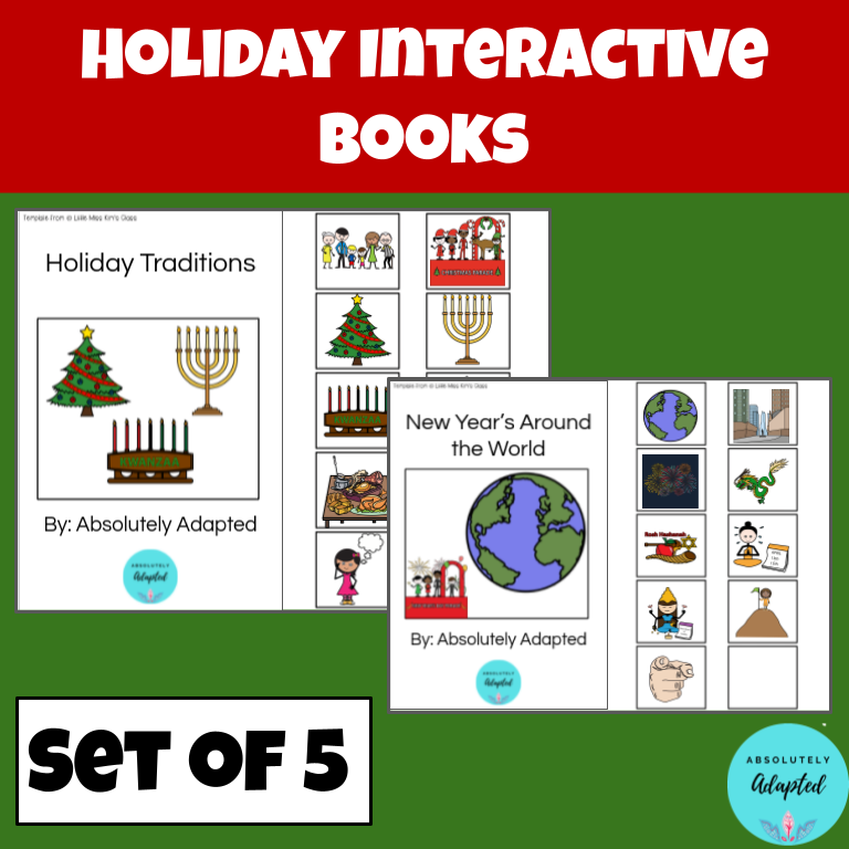 Interactive Book with Positional Words