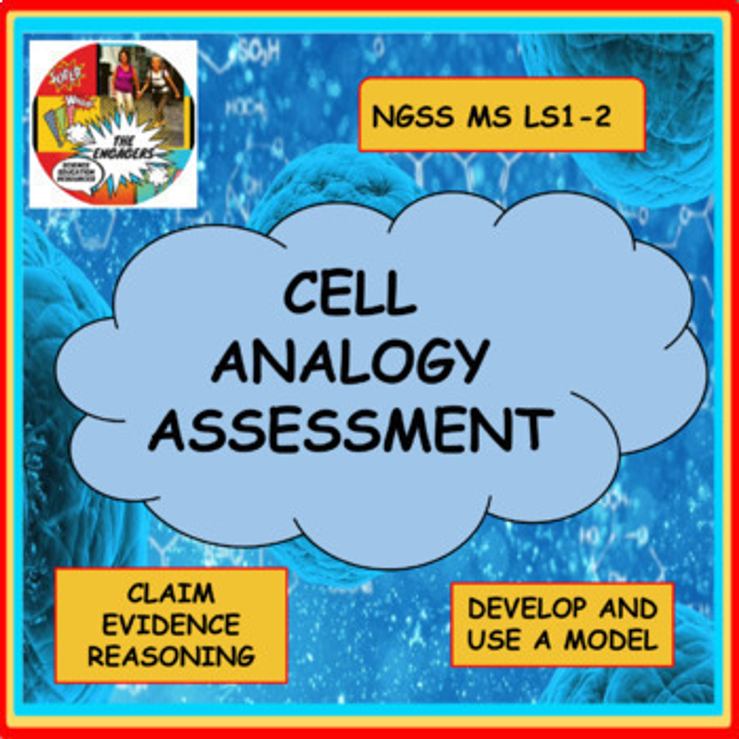 Creating a Cell Analogy; "Develop and Use a Model"- NGSS MS LS1-2