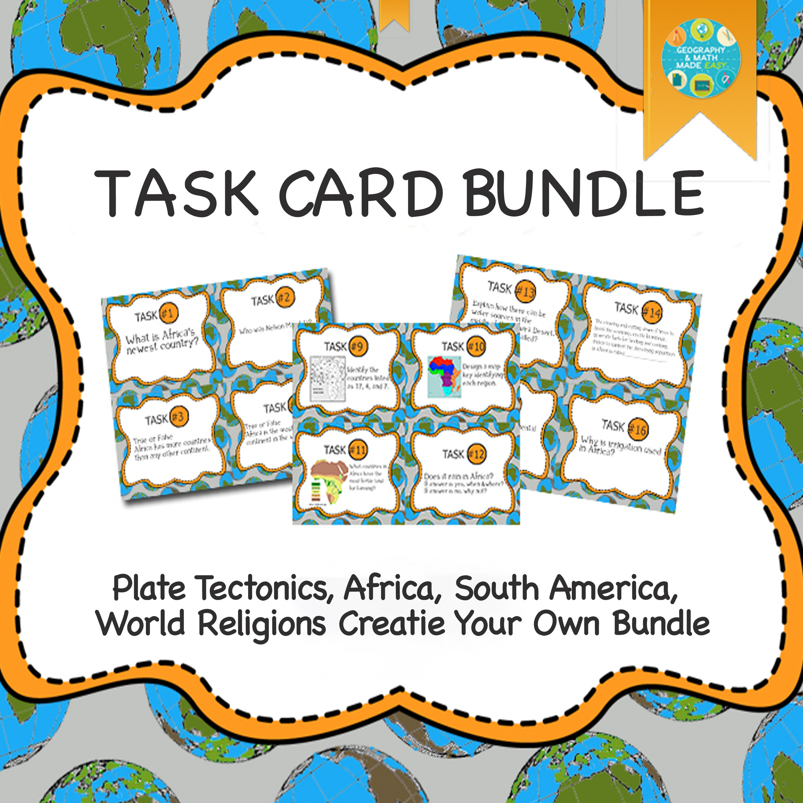 Middle and High School Thanksgiving Bundle