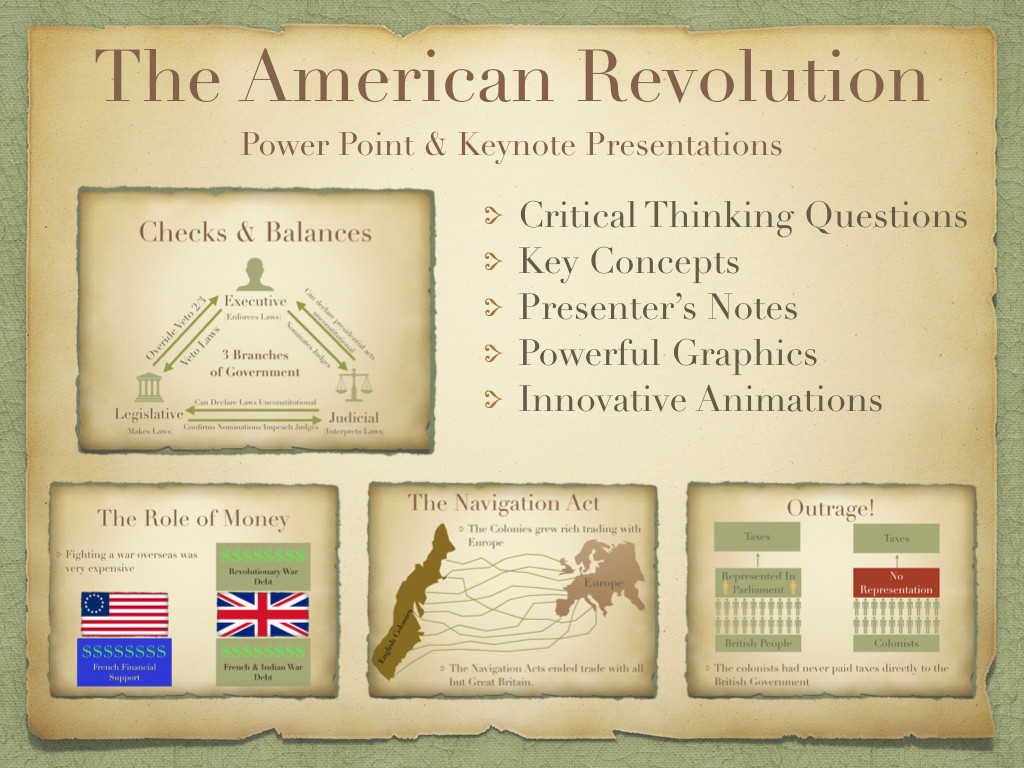 British vs. Americans - American Revolution