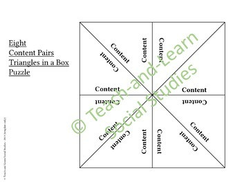 Editable Tarsia Puzzle Templates
