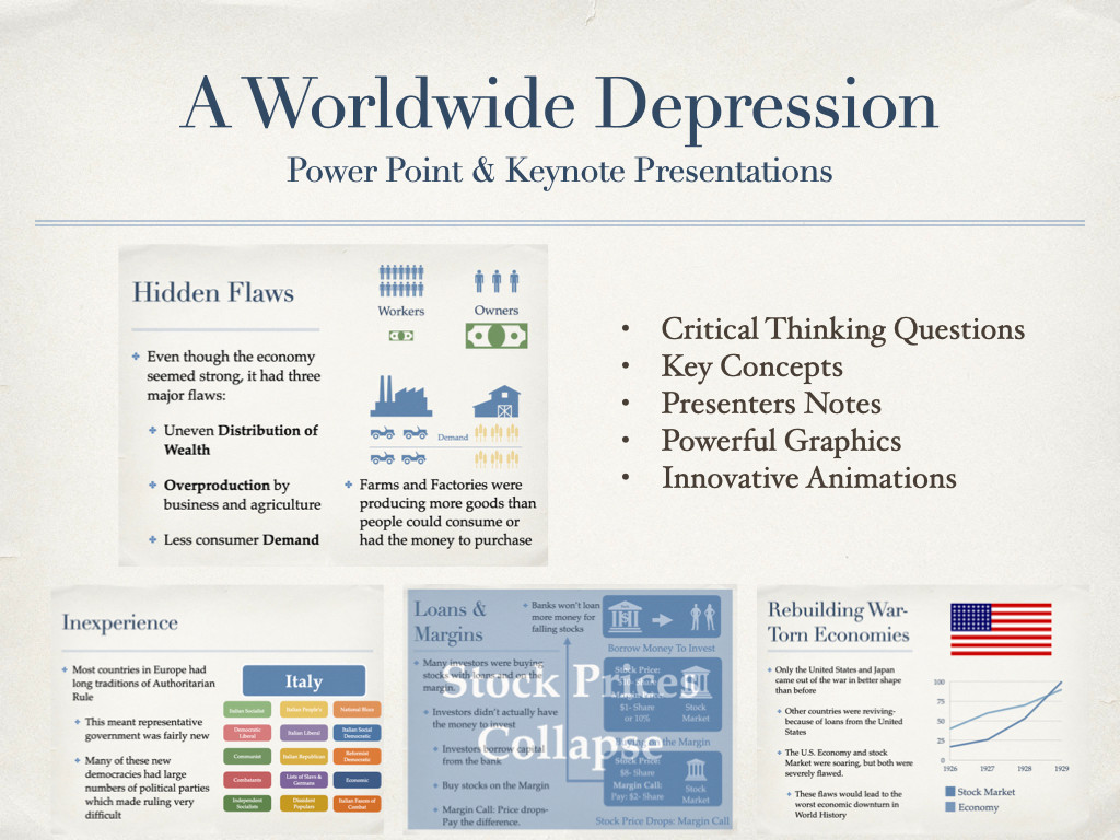A Worldwide Depression History Presentation