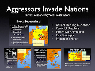 Aggressors Invade Nations History Presentations