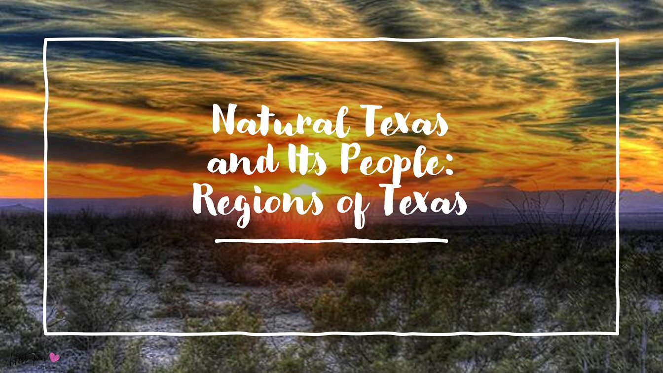 Texas History: Regions of Texas PowerPoint and Activities