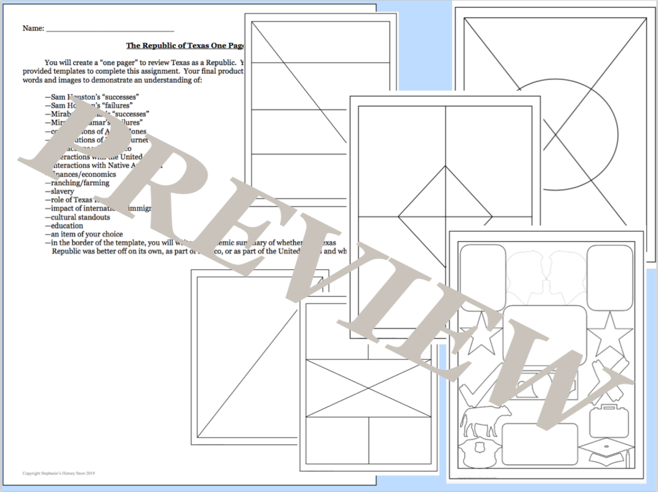 Republic of Texas One Pager