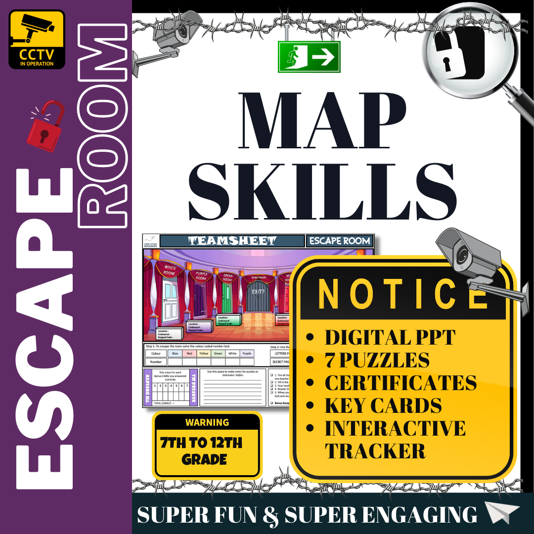 Texas Map Skills - Amped Up Learning