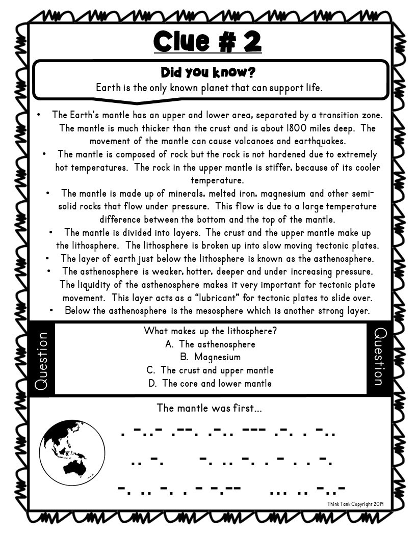 Layers of the Earth - Bundle - Amped Up Learning