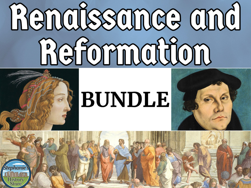 The Renaissance Lessons Bundle - Amped Up Learning