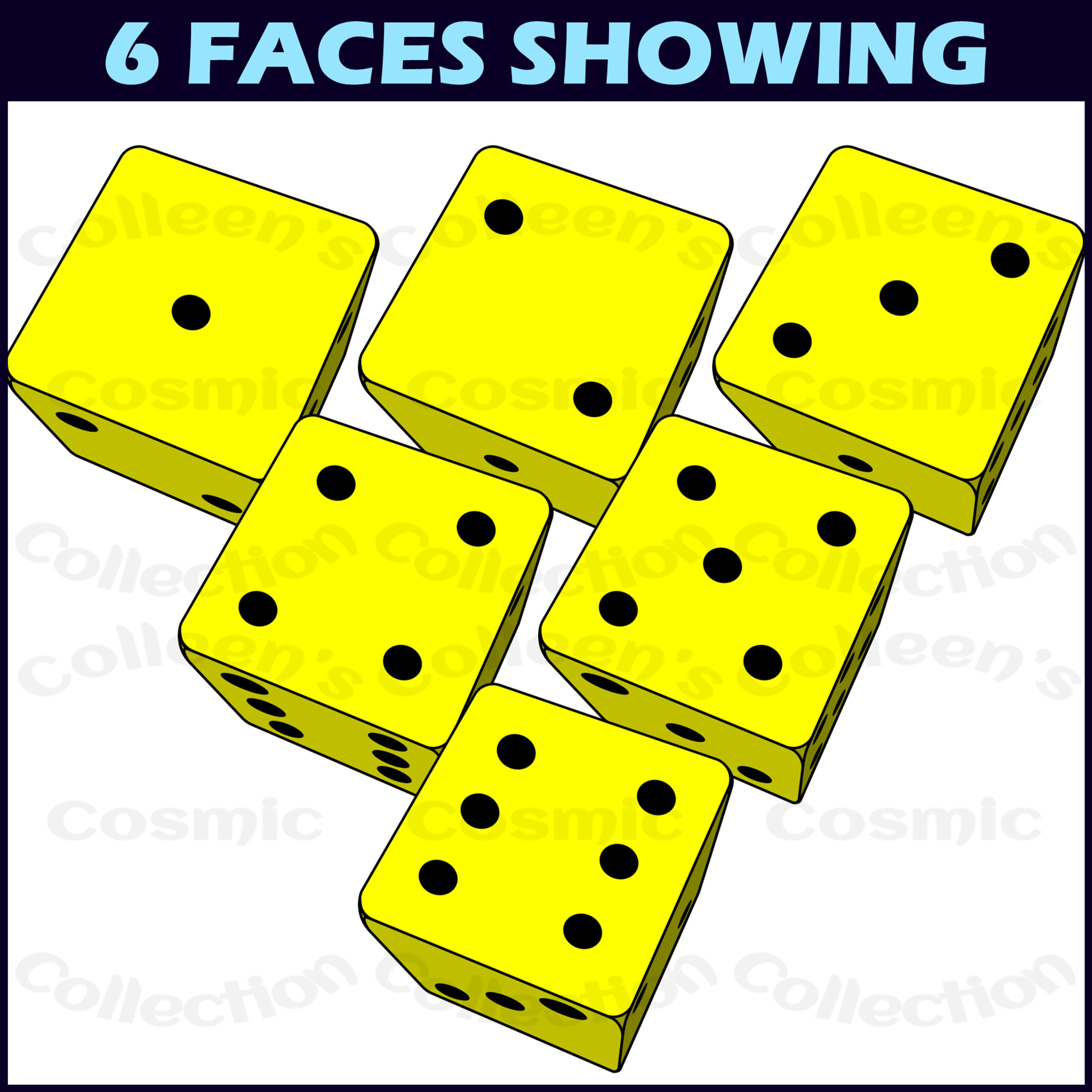 Dice 3D Die ClipArt