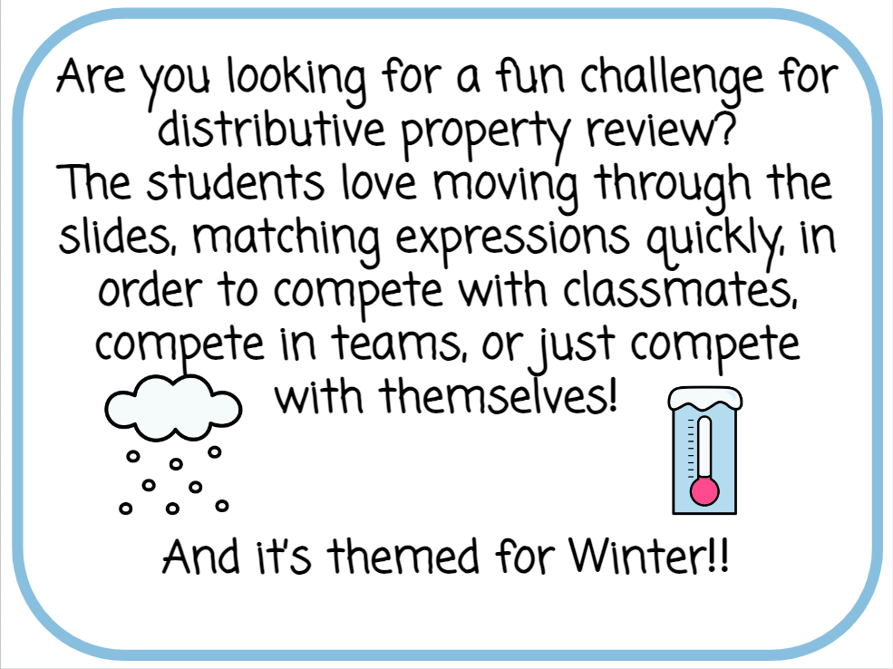 Distributive Property Lesson - with variables - Digital - Amped Up Learning