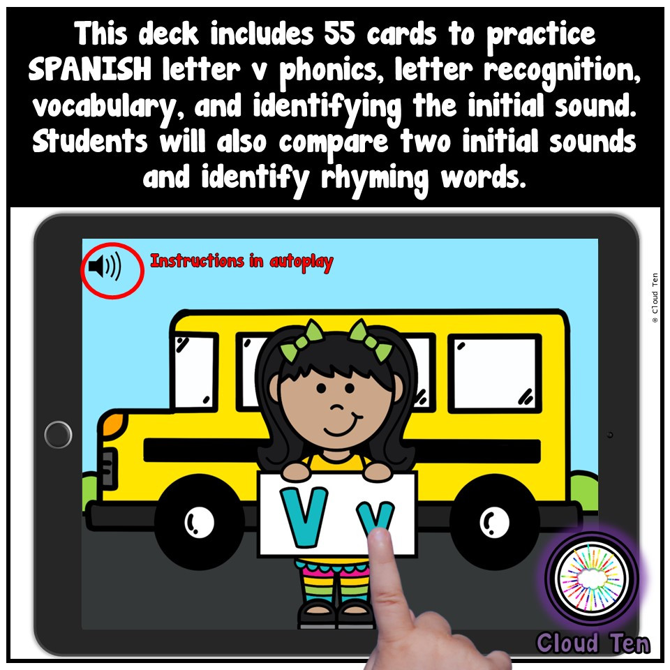 Letra W Boom Cards™ | Digital Task Cards