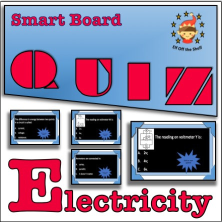 Current Electricity - 42 Question Card Sort Team Game - Amped Up Learning