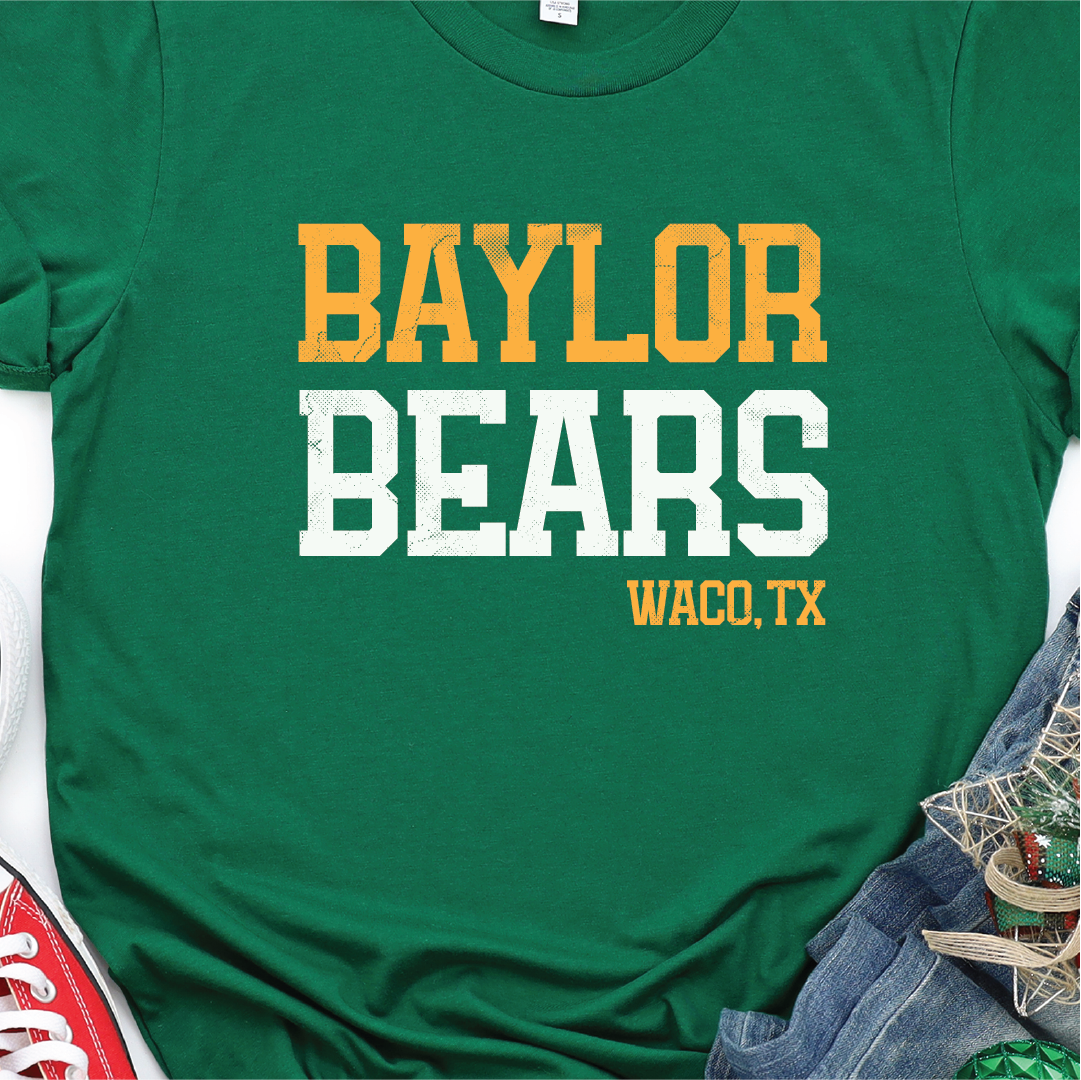 Baylor Bear with Sunglasses