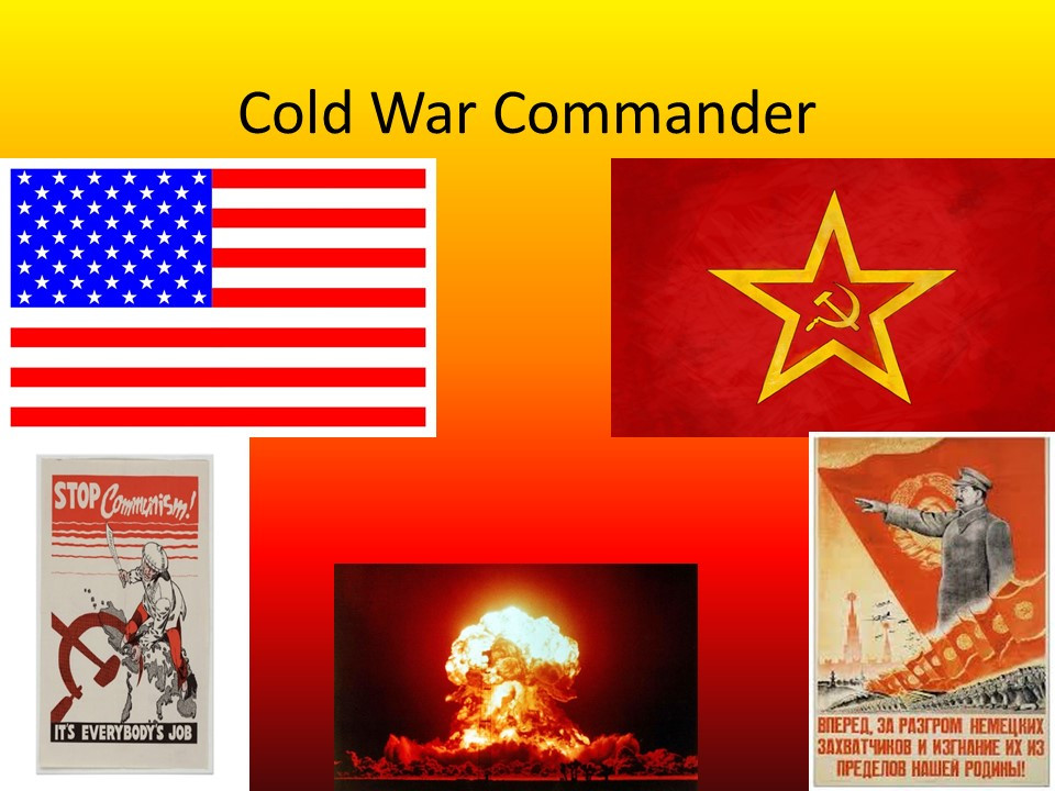 Cold War Commander: A Tabletop Game AND Mini Unit - Amped Up Learning