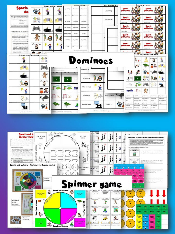 School Activity Pack - Crafts, Worksheets, Flashcards and Games - Amped ...