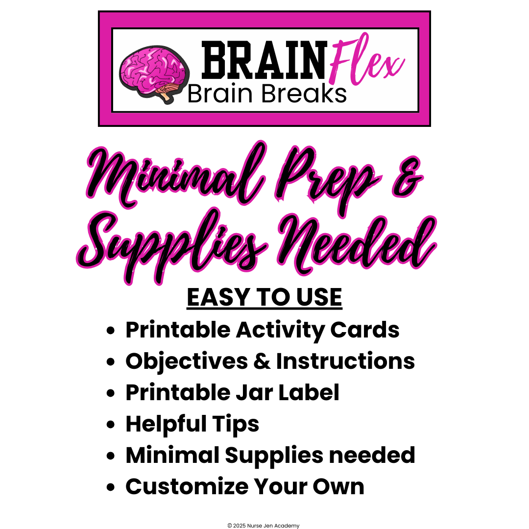 Brain Flex: Creative Brain Breaks for Teens | Activities to Reset & Recharge
