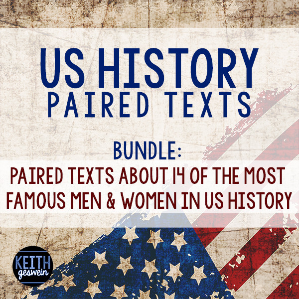 Paired Texts: US History Bundle - Amped Up Learning