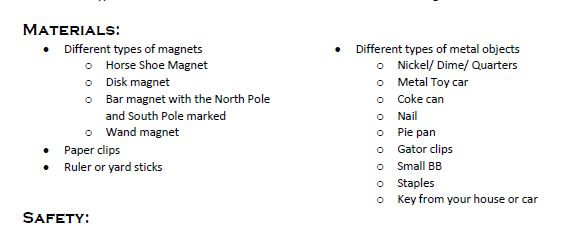 Magnet Science Lab with only metals - Amped Up Learning