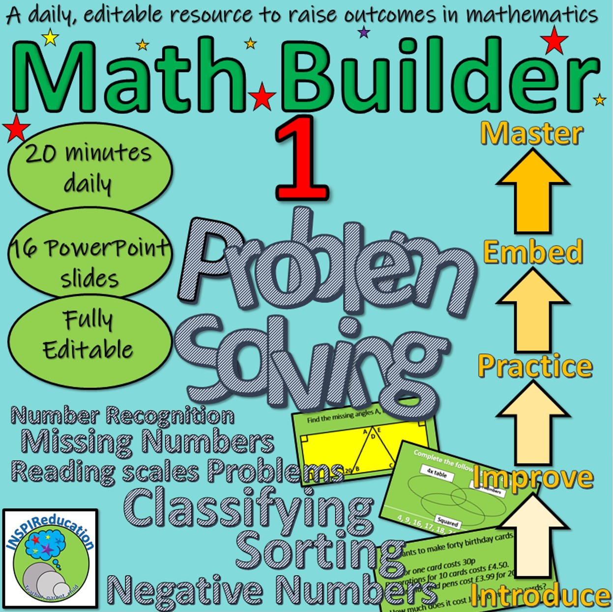 Math Builder 1: Daily Math Problem to build and embed math skills ...
