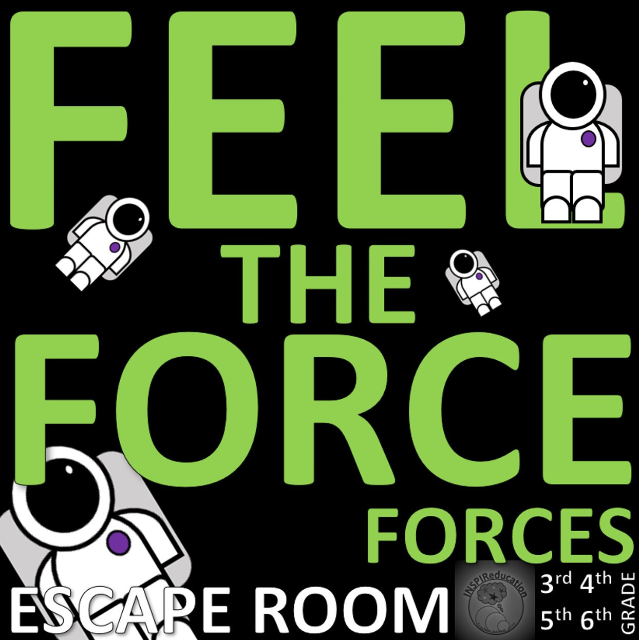 Feel the Force - ESCAPE ROOM - Forces (Science) - Amped Up Learning