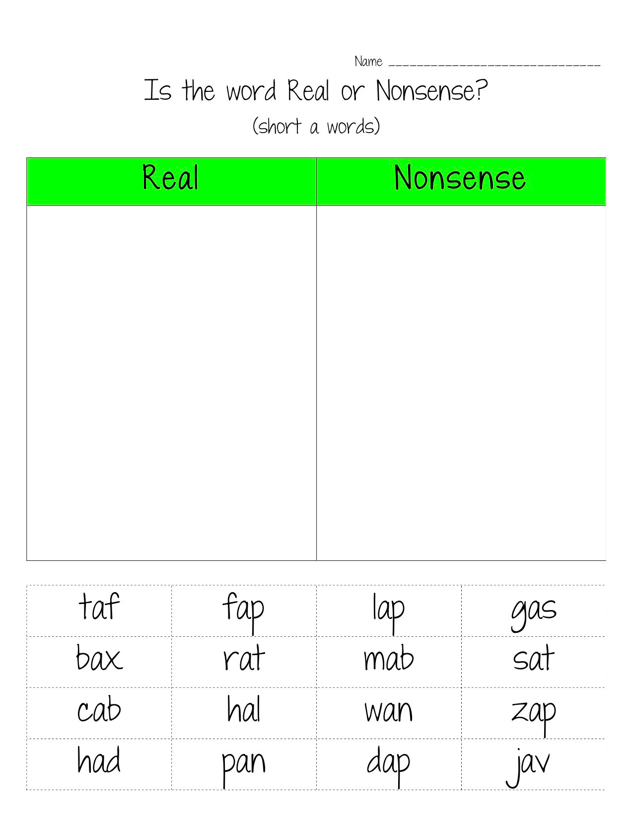 Foundations Kindergarten Letters A-Z Picture Sort - Amped Up Learning