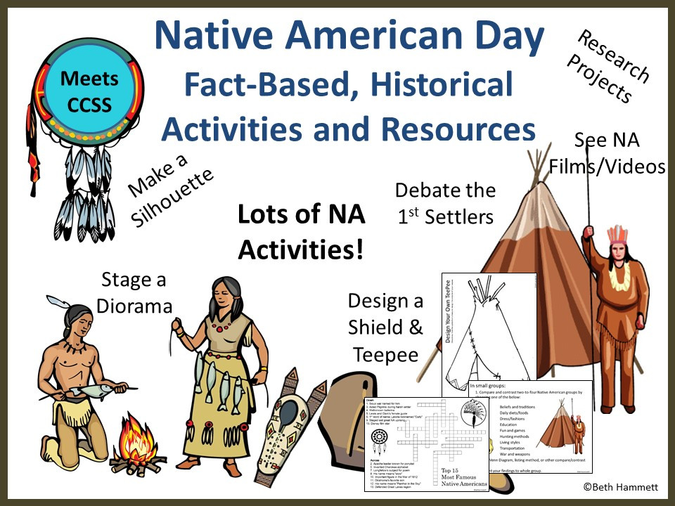 Native American Day: Fact-Based, Historical Activities & Resources ...