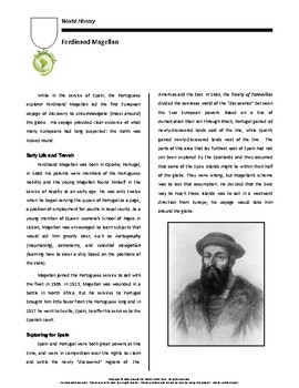 Biography: Ferdinand Magellan - Amped Up Learning