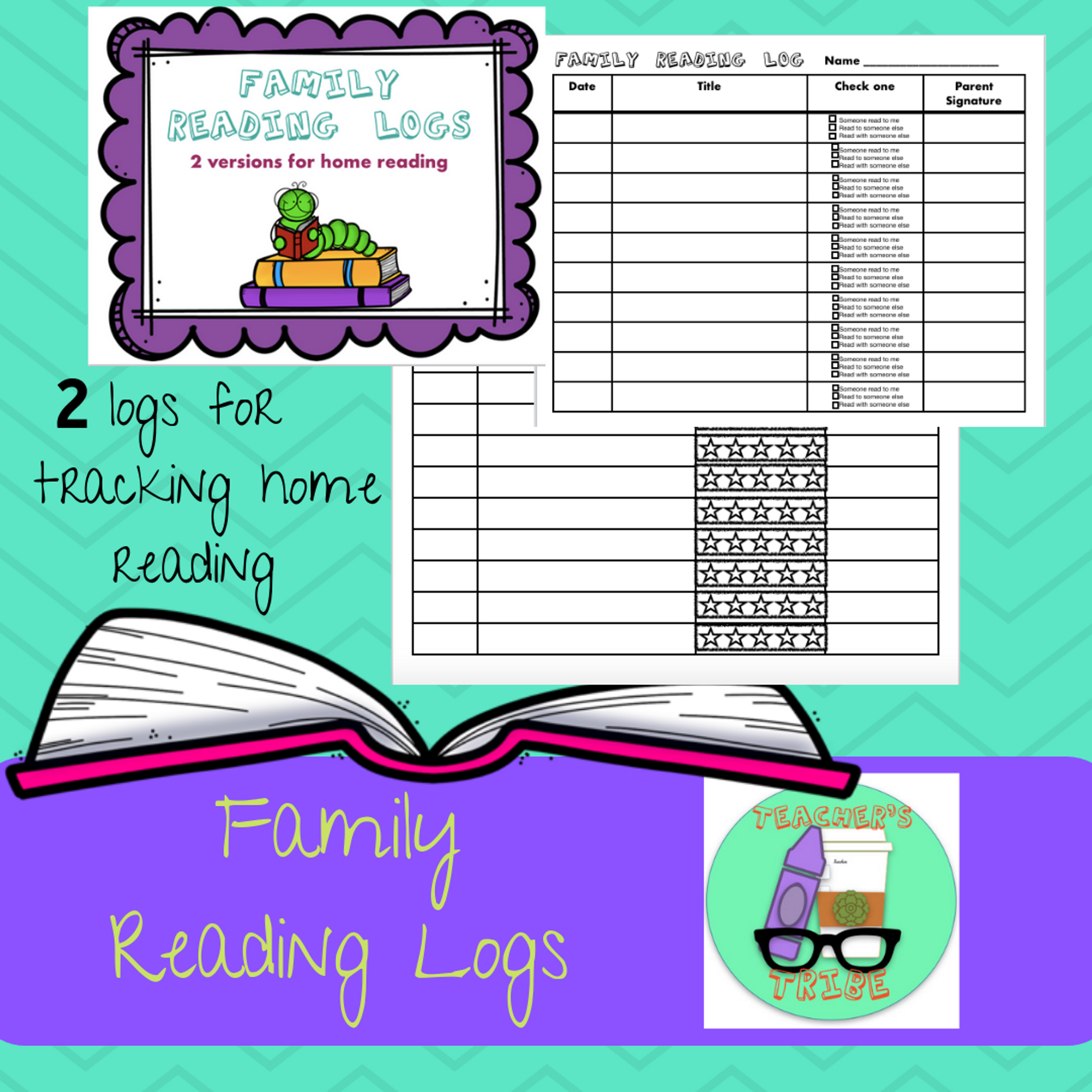 Skills-based Reading Logs for 1st Grade - Amped Up Learning