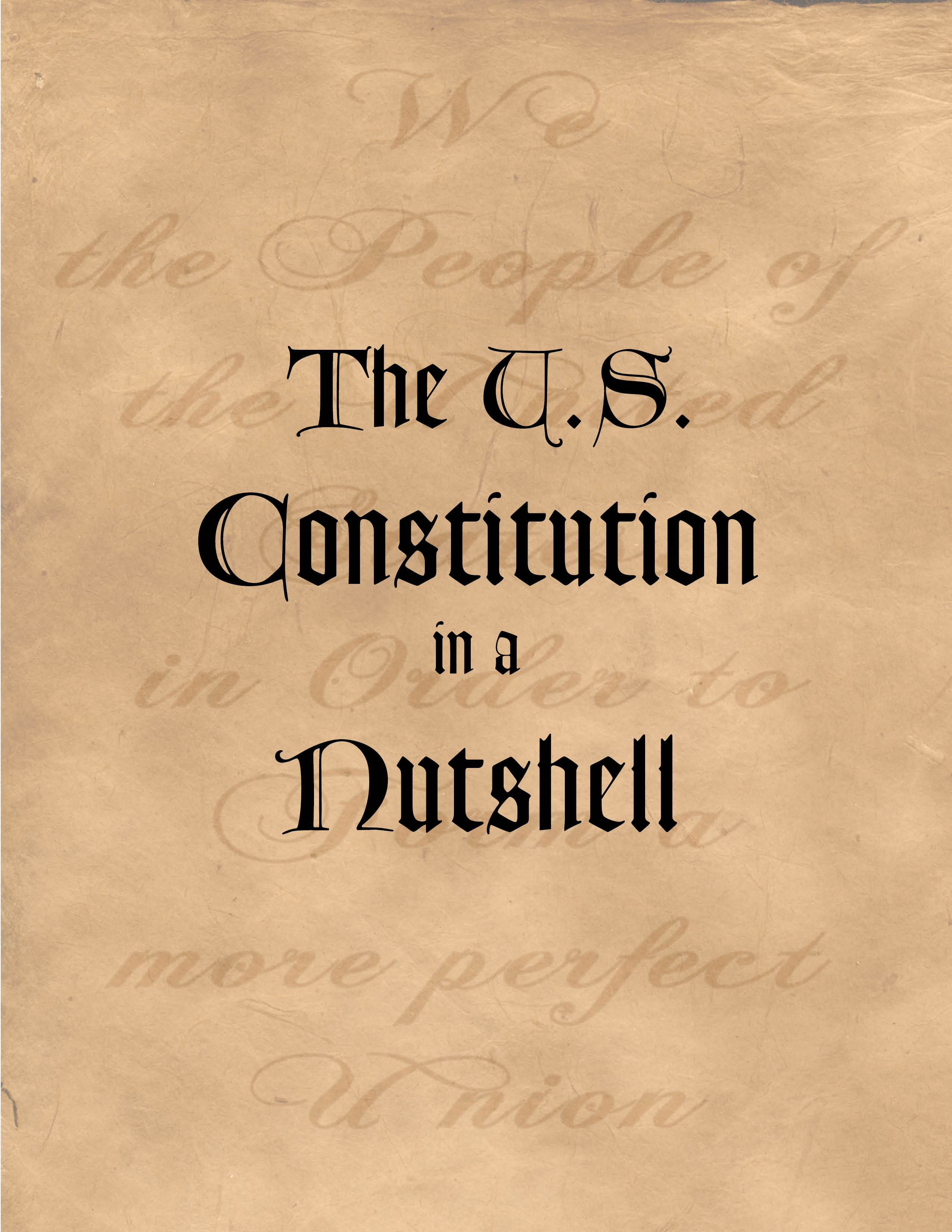 Constitution in a Nutshell - FREE - Amped Up Learning
