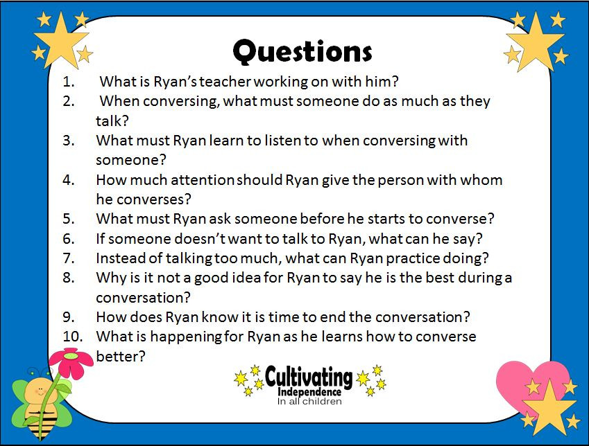 I Can Show Self Control Social Story and Game Social Skills Impulsivity ...