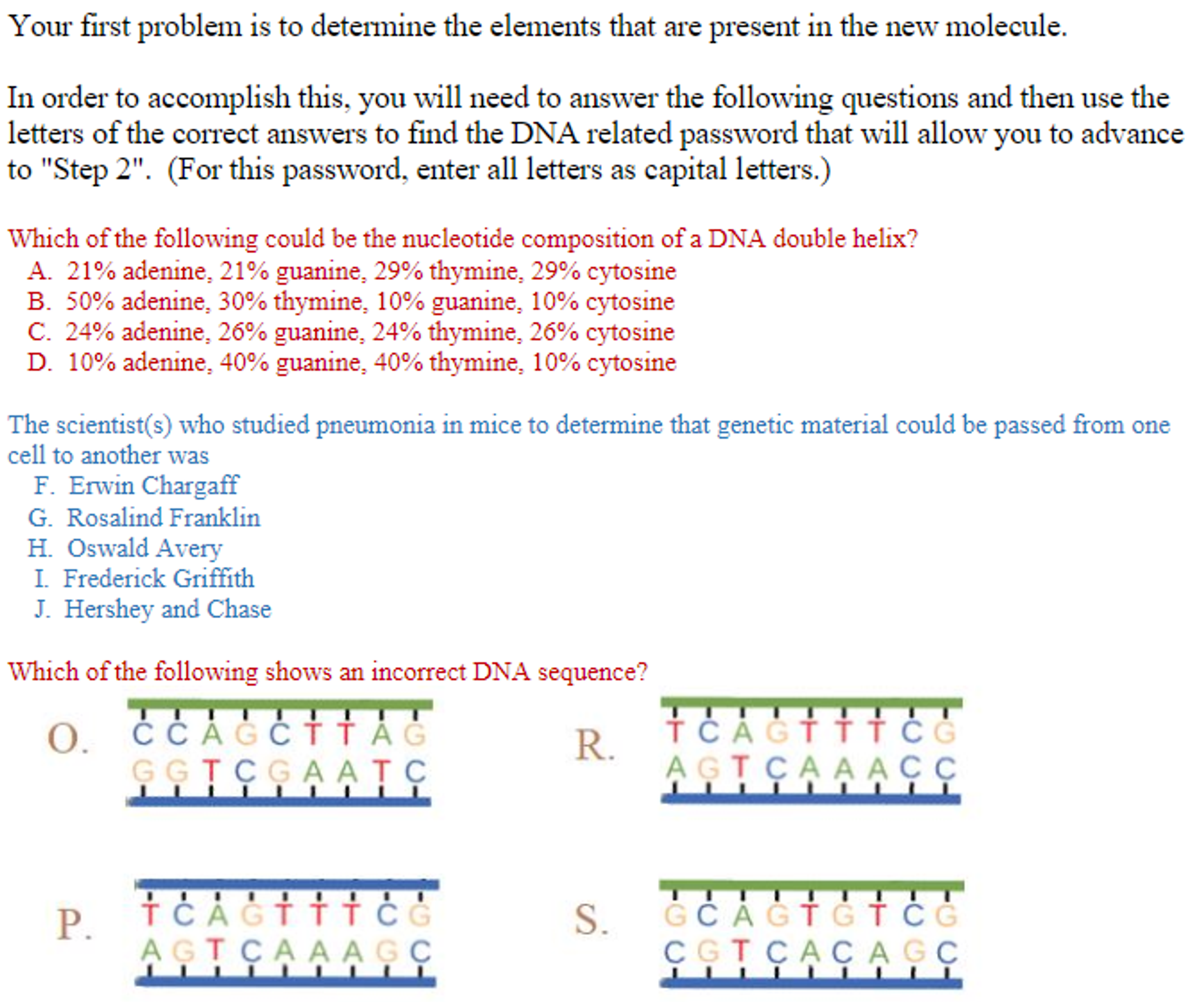 DNA Discovery & Replication: Digital Escape Breakout Activity - Amped ...