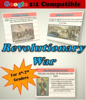 American Revolutionary War (for 5th-7th Graders) - Amped Up Learning