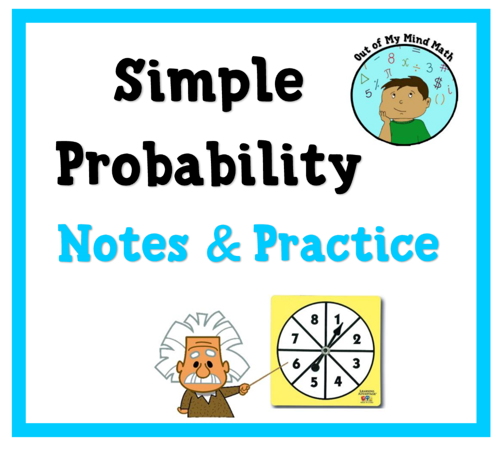Simple Probability Notes & Practice and Performance Quizzes