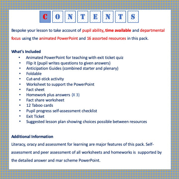 Forces - Module on Pressure, Moments, Speed and Hooke's Law Plus 6 ...