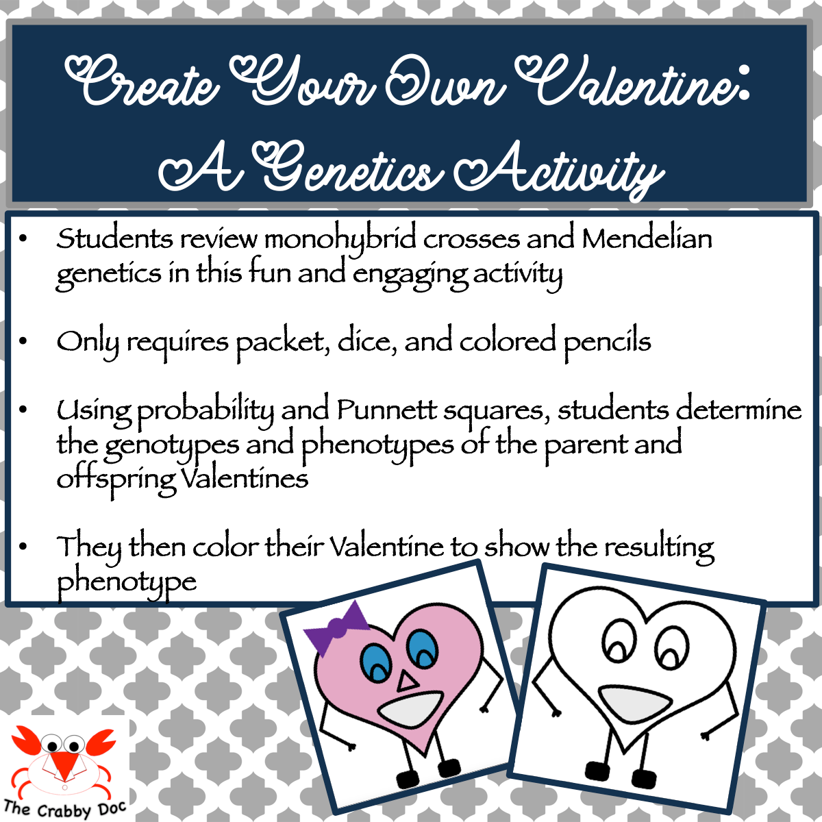Create Your Own Valentine: A Genetics Activity