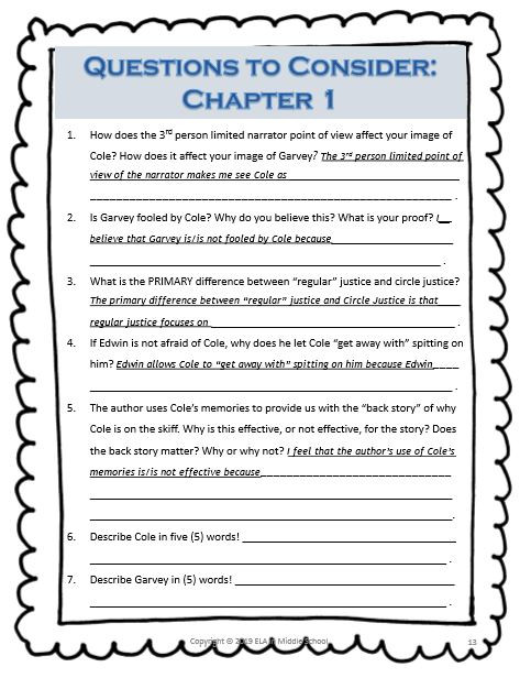 Touching Spirit Bear Novel Study Bundle - Amped Up Learning