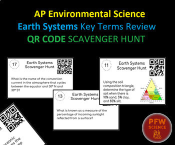 APES Earth Systems QR Scavenger Hunt Activity