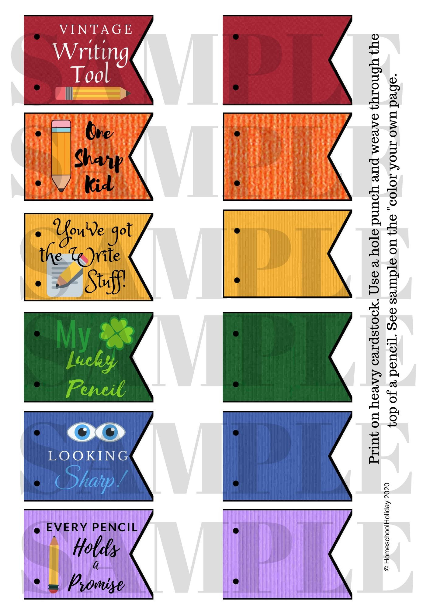 Pencil Mini Book Activity Paper and Digital for Distance Learning ...