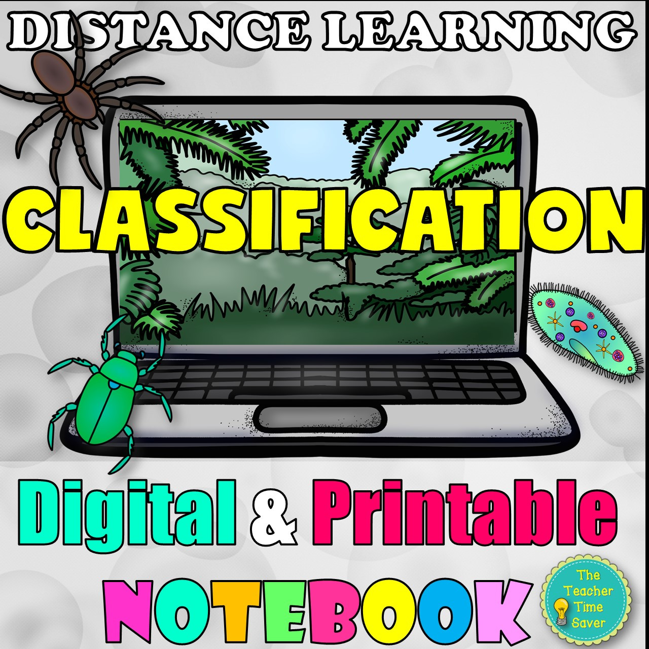 CLASSIFICATION- BIOLOGY DISTANCE LEARNING NOTEBOOK - Amped Up Learning